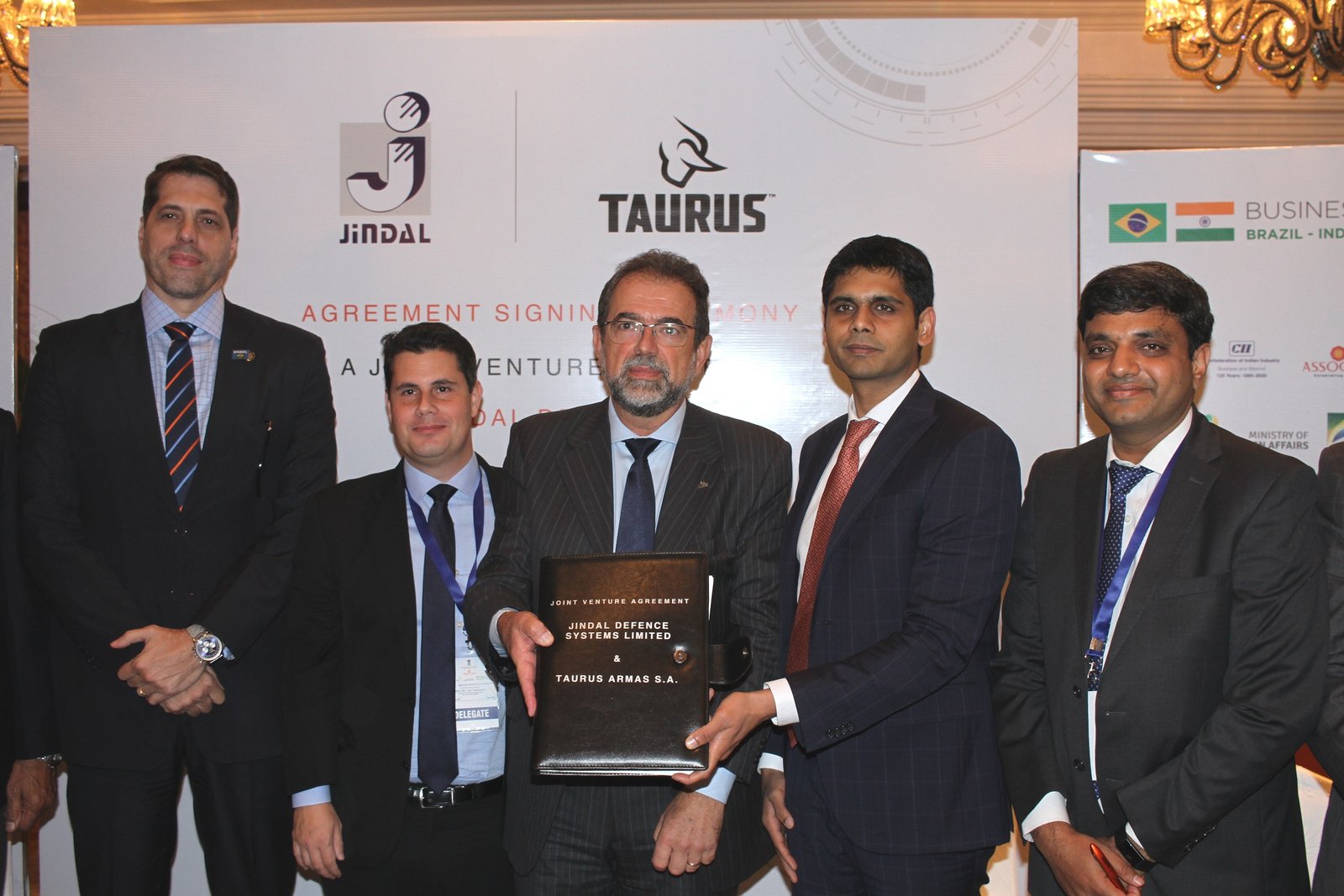 Jindal Defence Inks Deal with Brazilian Company Taurus Armas SA for Small Arms Manufacturing