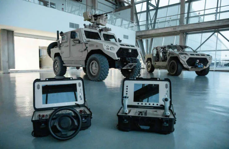 ADASI Unveils Armed Robotic Vehicle, Unmanned Ground Vehicles at IDEX 2021