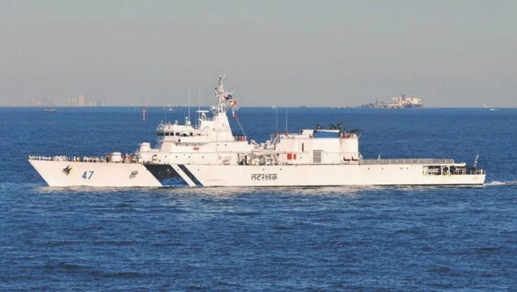 Indian Coast Guard Inducts ICGS 'Samarth'