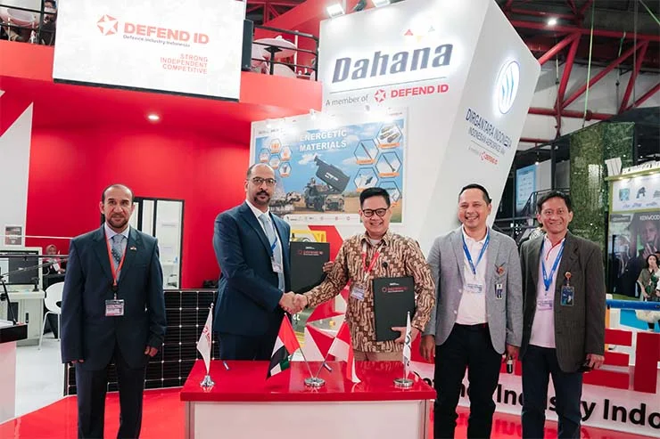 EDGE Group’s LAHAB Signs MoU with Indonesia’s DAHANA at Indo Defence 2022