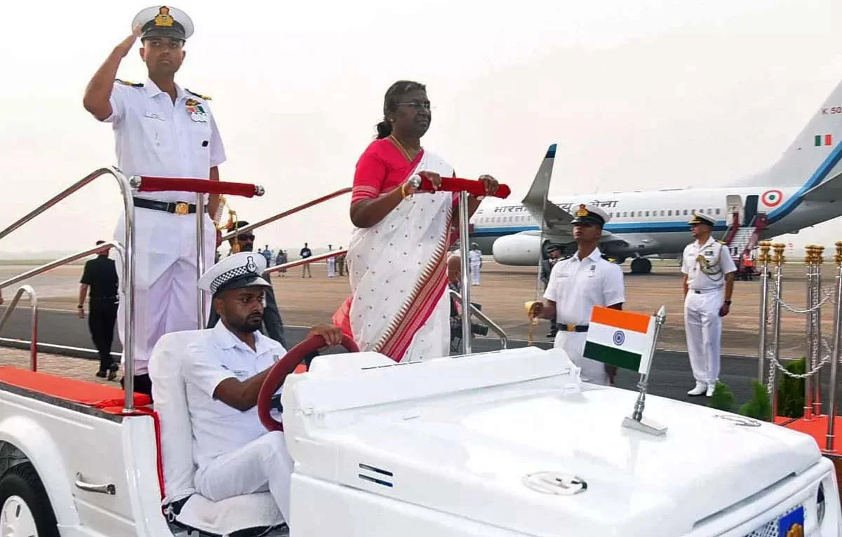 President Witnesses Indian Navy’s Combat Prowess, Prime Minister ...