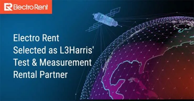 Electro Rent Selected As L3Harris' Test and Measurement Rental Partner