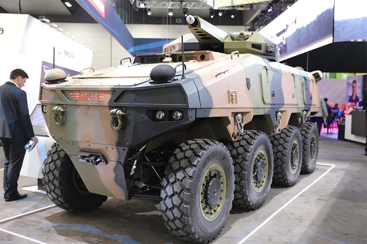 BAE Systems Offers ATLAS 8X8 UGV to Australian Army