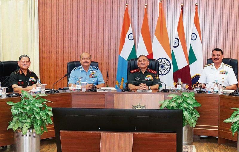 India's Military Leaders Discuss Joint Command Centers