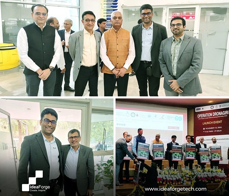 ideaForge to be a Data Provider for Operation DRONAGIRI