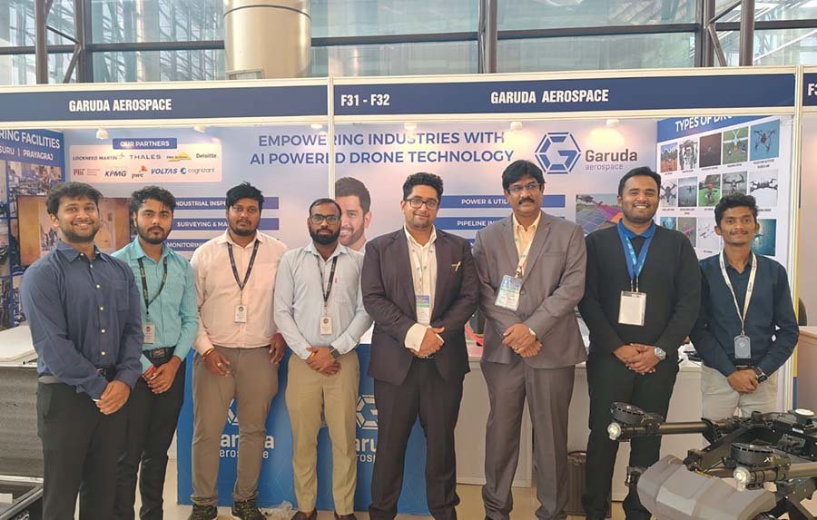 Garuda Unveils AI Drones at Defence Expo