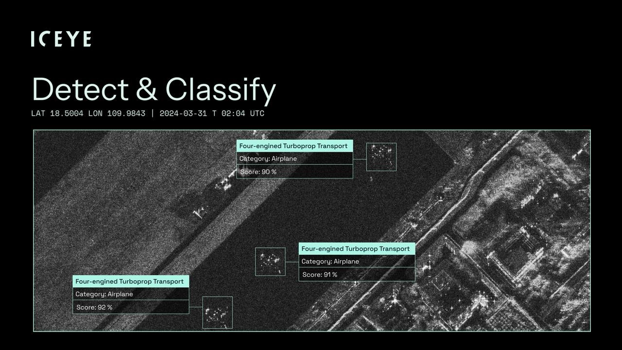 ICEYE & SATIM launch AI SAR analysis tool