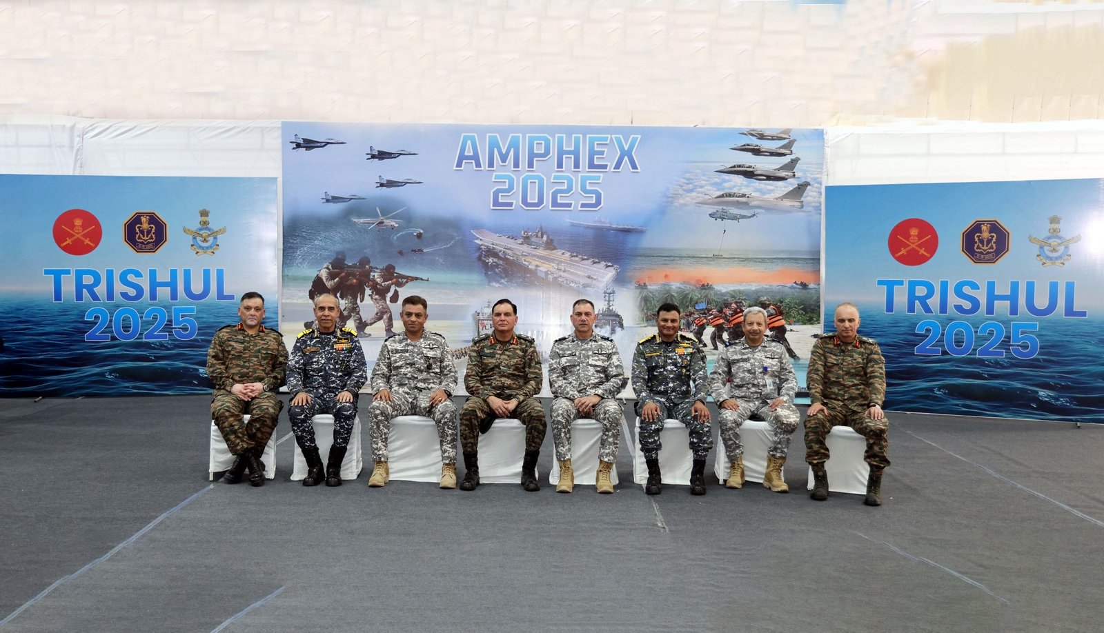 Trishul 2025 Tri-Services Drill Done