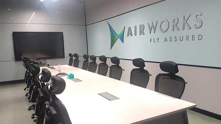 A snapshot of the Air Works Kochi Maintenance, Repair & Overhaul (MRO ...