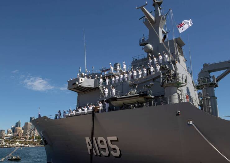 Supply will carry fuel, dry cargo, water, food, ammunition, equipment ...