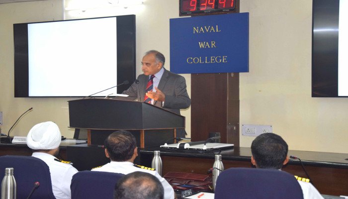 New Delhi. Former Navy Chief Admiral (Retd) Arun Prakash, September ...